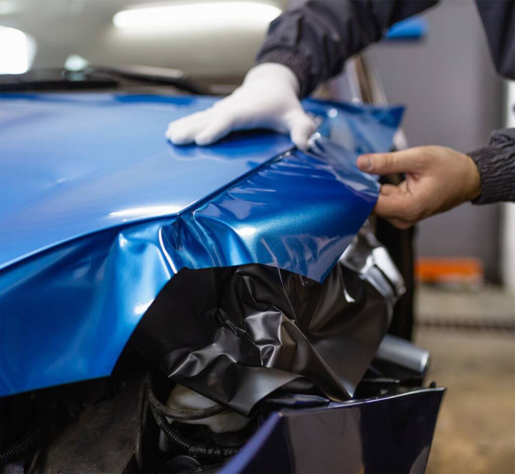 Car Hood Wrapping - Car Wrap Plaza Dubai